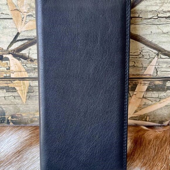 Bags | Western Cowboy Wallet Genuine Leather Bifold Long Wallet For Men ...